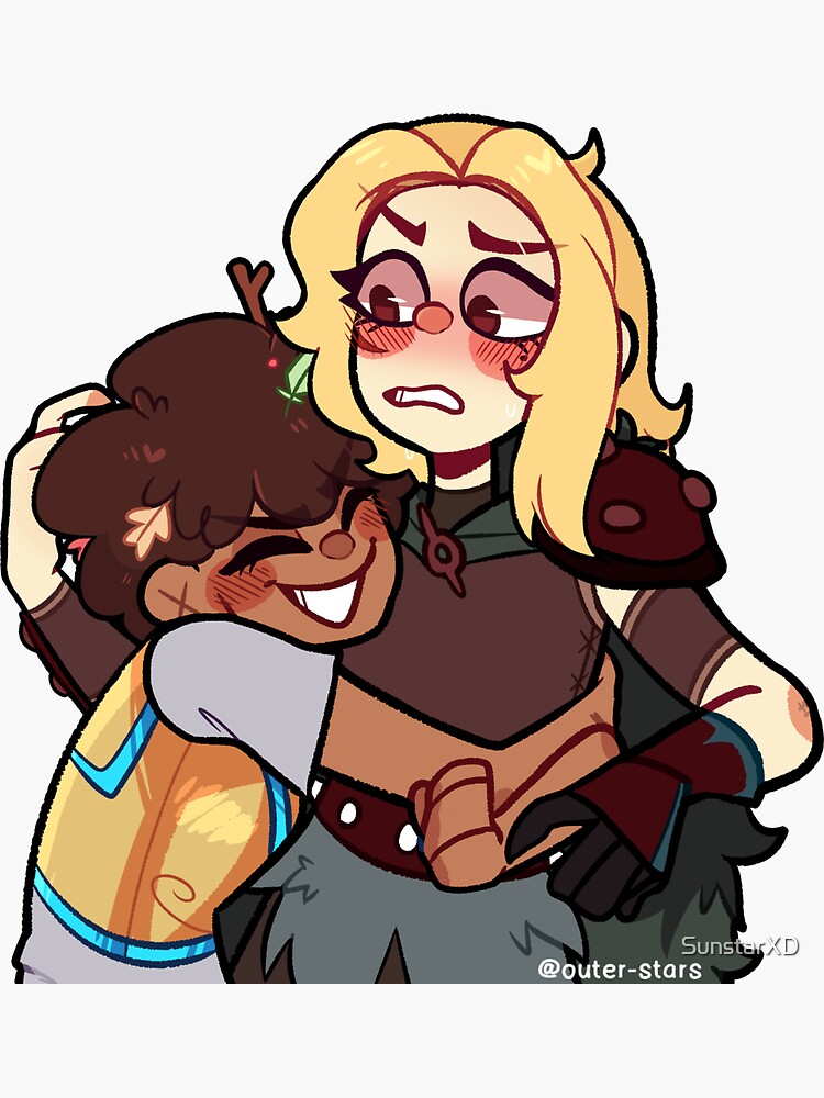 "[Amphibia] Crush" Sticker for Sale by SunstarXD | Redbubble