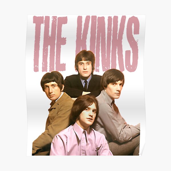 "The Kinks Retro Faded " Poster for Sale by Carolos-air | Redbubble