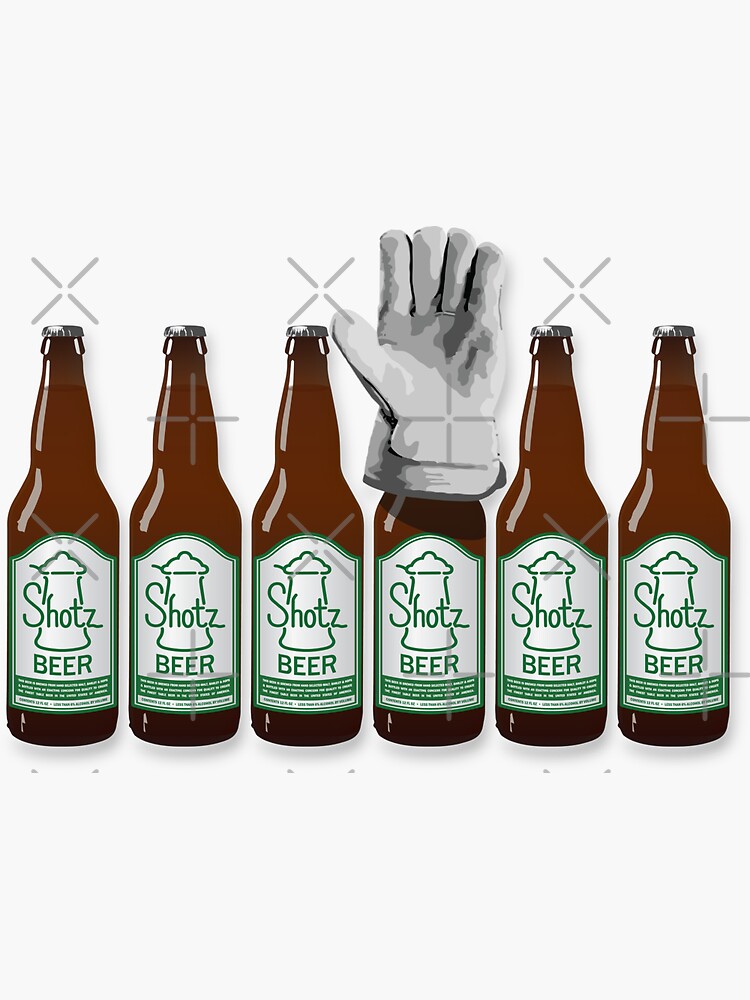 ""Shotz Beer" - Gloved bottle on conveyor - As seen on "Laverne ...