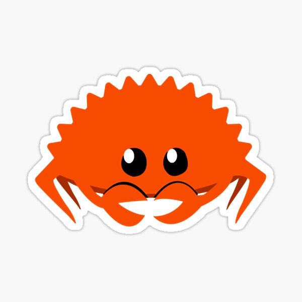 "Ferris crab rust classic t shirt" Sticker for Sale by JerryDugas ...