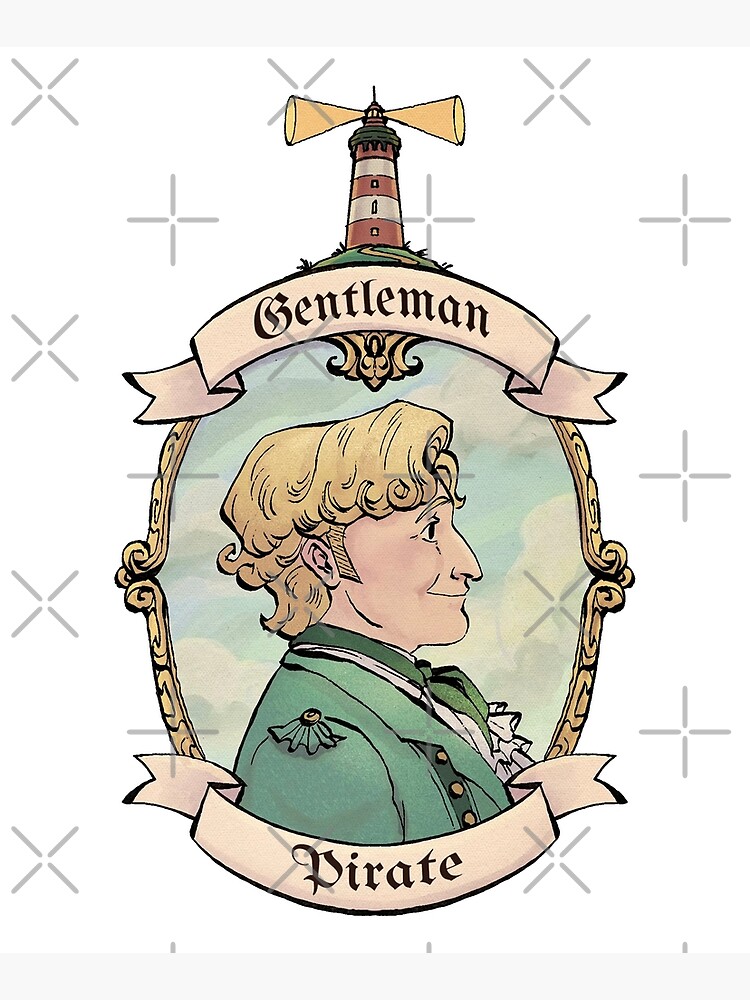 "Stede Bonnet Gentleman Pirate Our Flag Means Death" Poster for Sale by ...