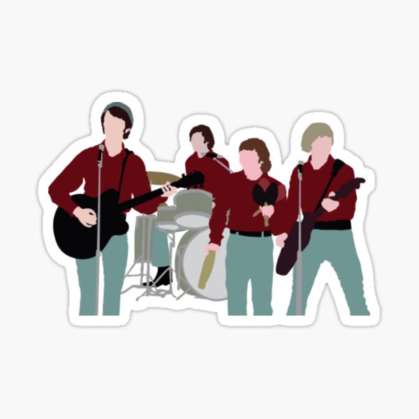 "The Monkees" Sticker by Carolos-air | Redbubble