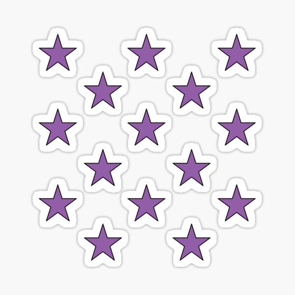 "Purple Stars Mini Pack" Sticker by Joy-Publishing | Redbubble