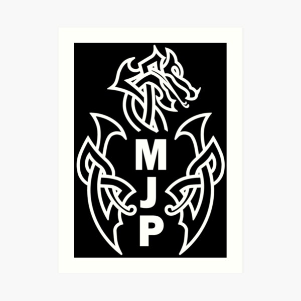 "MJP Academy of Irish Dance Dragon Logo" Art Print for Sale by MJP ...