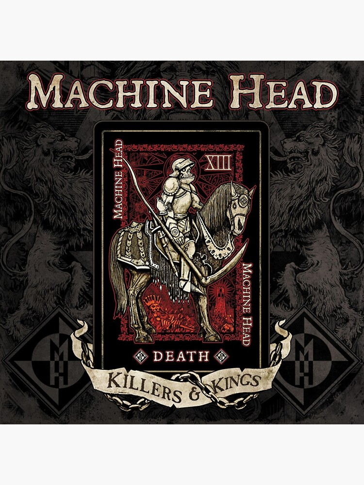 "Machine Head killers kings" Sticker for Sale by Gealow148 | Redbubble