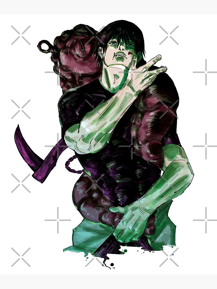 "Toji Fushiguro, Jujutsu Kaisen Manga, JJK Anime" Poster von ...