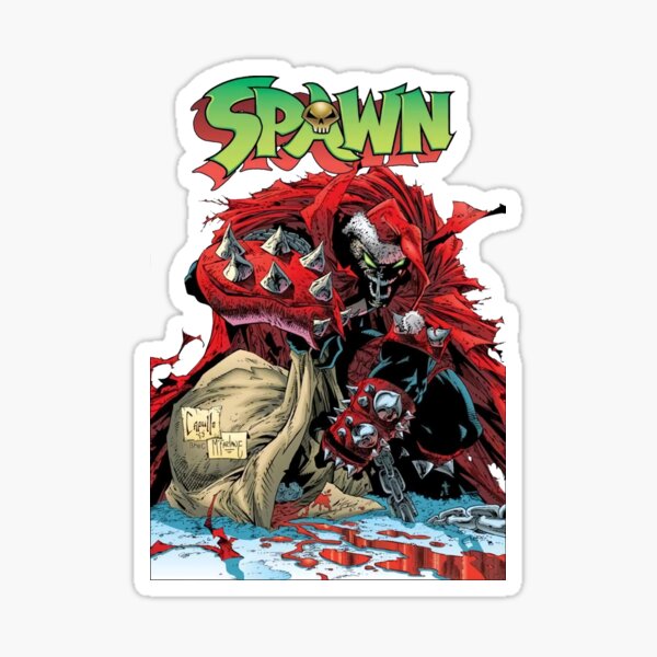 "Spawn" Sticker for Sale by astyujik | Redbubble