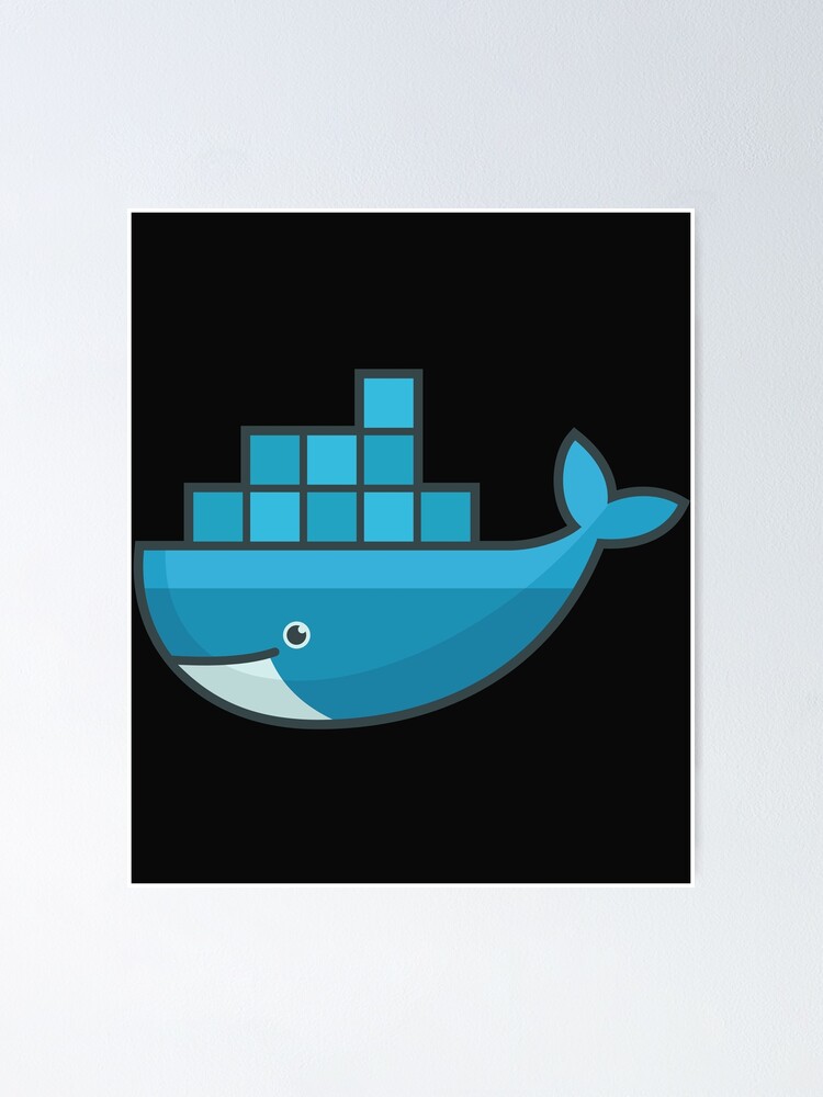 "Docker" Poster for Sale by Dev-Corner | Redbubble