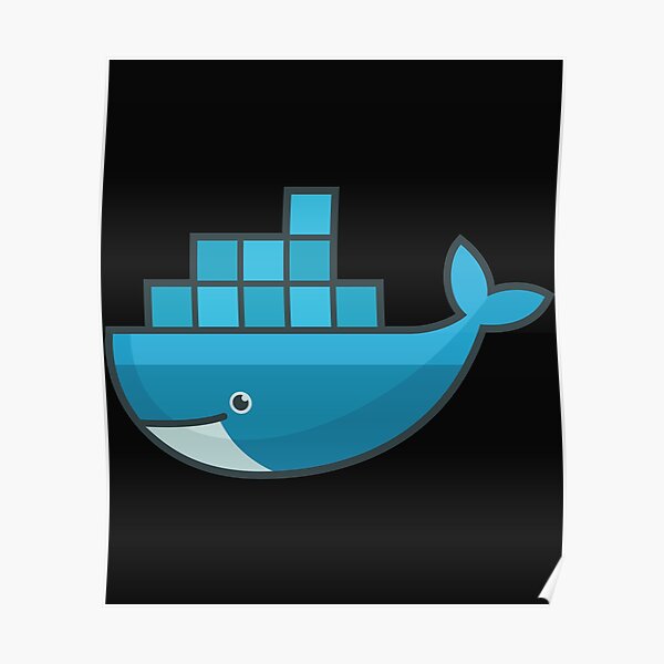 "Docker" Poster for Sale by Dev-Corner | Redbubble