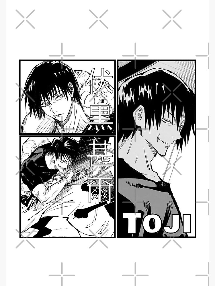 "Toji Fushiguro, Jujutsu Kaisen Manga, JJK Anime" Spiral Notebook by ...