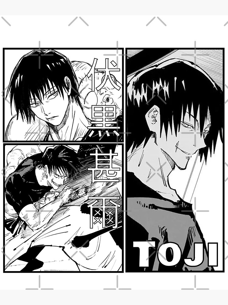 "Toji Fushiguro, Jujutsu Kaisen Manga, JJK Anime" Photographic Print by ...