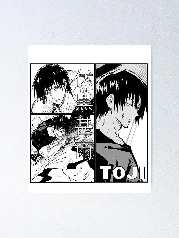 "Toji Fushiguro, Jujutsu Kaisen Manga, JJK Anime" Poster von ...