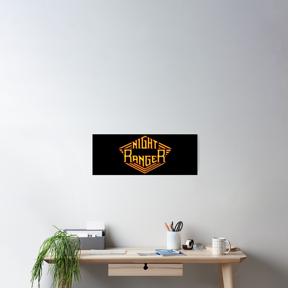 " Night Ranger logo" Poster for Sale by DAVIDHARBI435 | Redbubble
