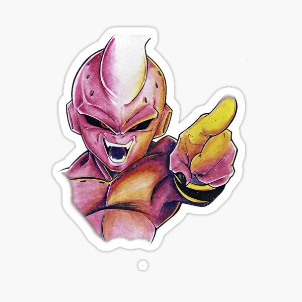 "buu" Sticker by majin-b | Redbubble