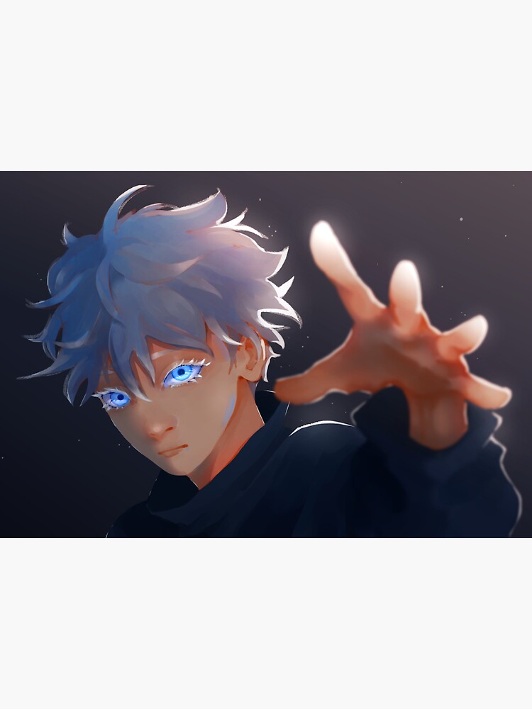 "Gojo Satoru" Sticker by sr-sora | Redbubble