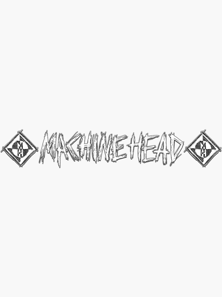 "Machine Head logo" Sticker for Sale by Gealow148 | Redbubble