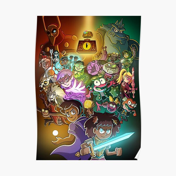 "The Owl House x Amphibia Poster" Poster by Thobarajash | Redbubble
