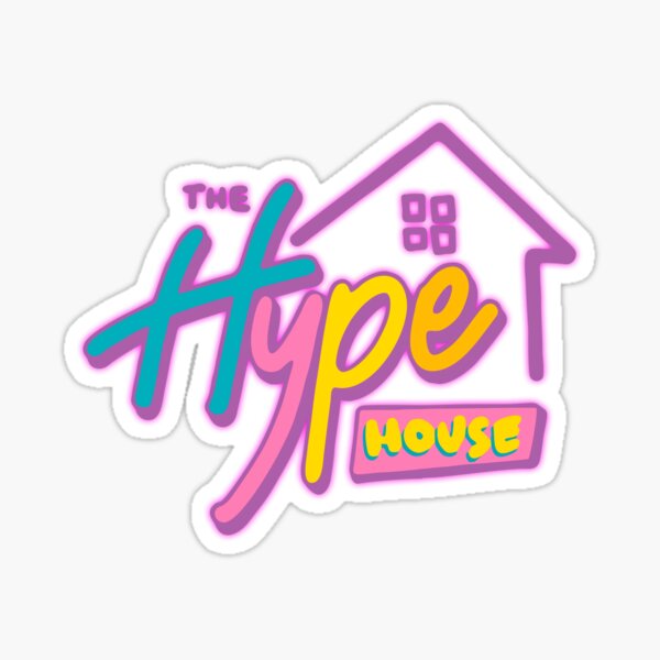 "The Hype House Classic" Sticker by Bundanya | Redbubble