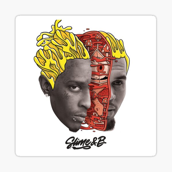 "Young Thug slime b" Sticker by MaryCasey38 | Redbubble