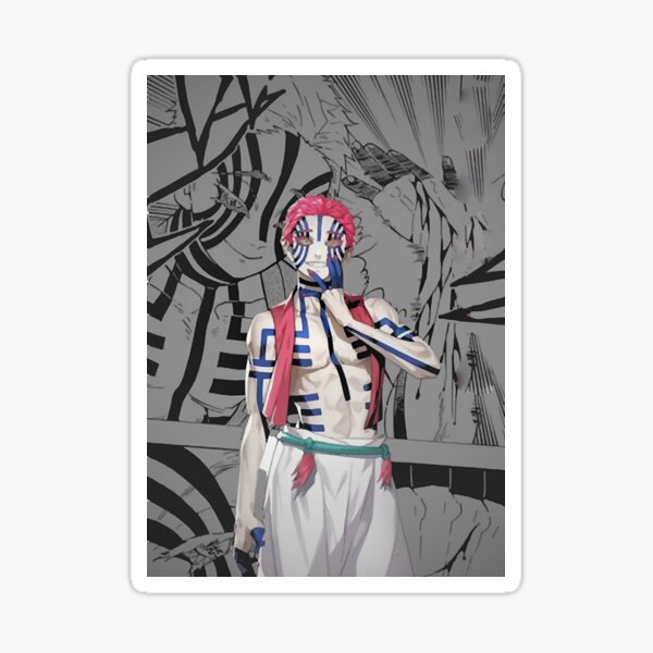 "Akaza" Sticker for Sale by RyanFit4311573 | Redbubble