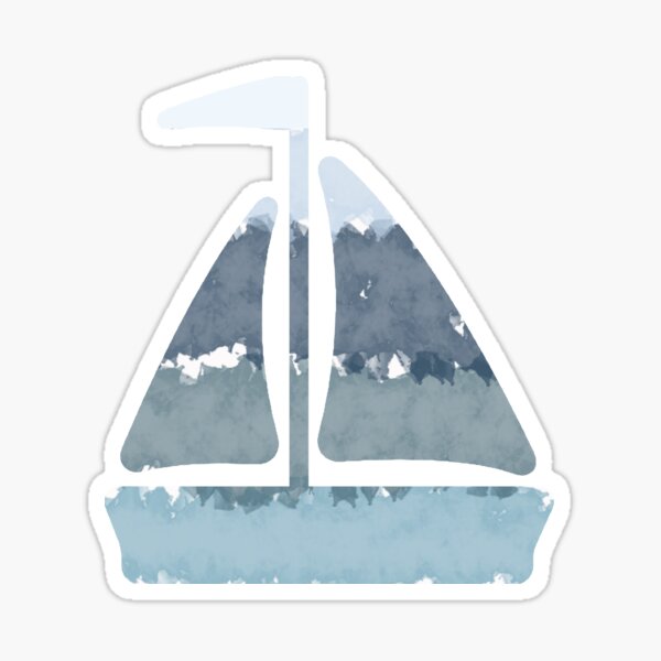 Sailboat Stickers | Redbubble