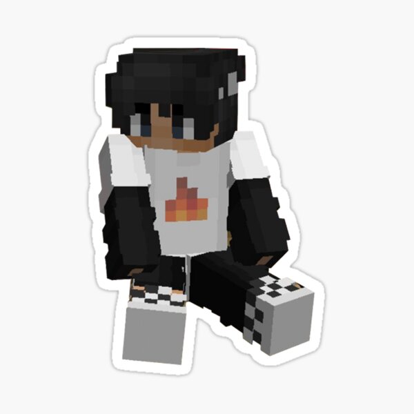 "Sitting Sapnap" Sticker by SaltySyrup | Redbubble