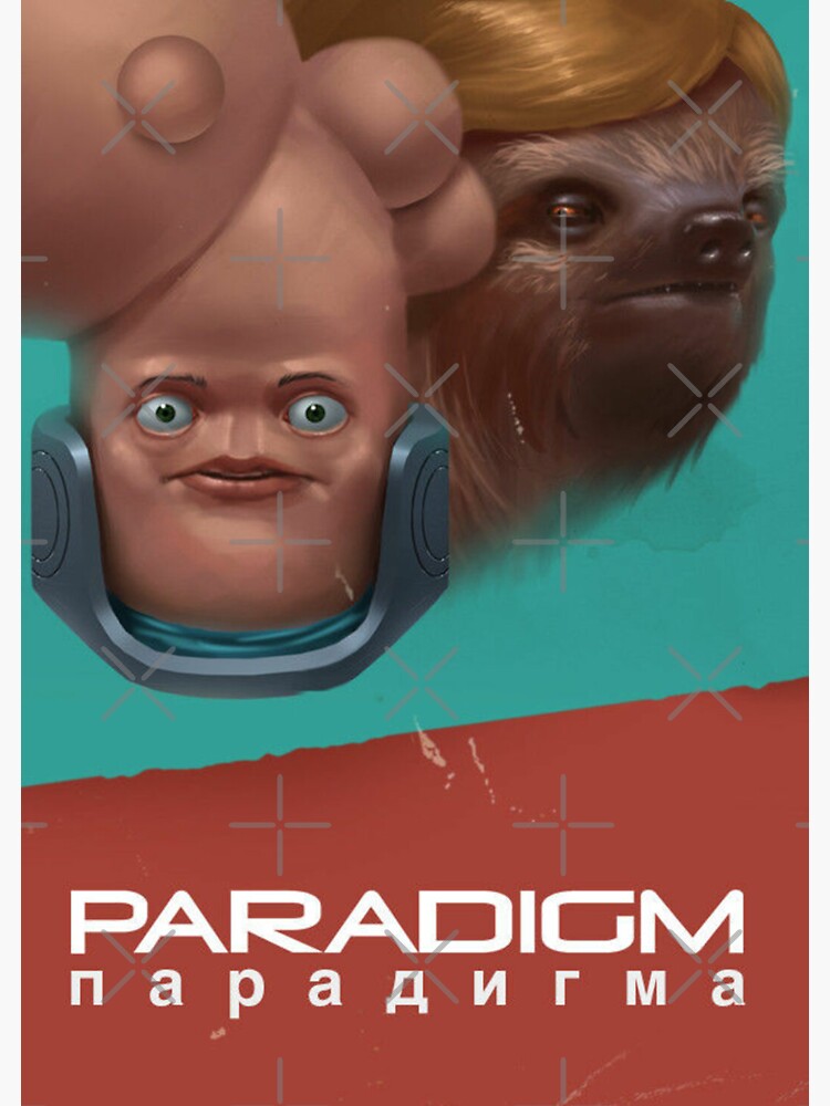 "paradigm" Sticker for Sale by Lover70 | Redbubble
