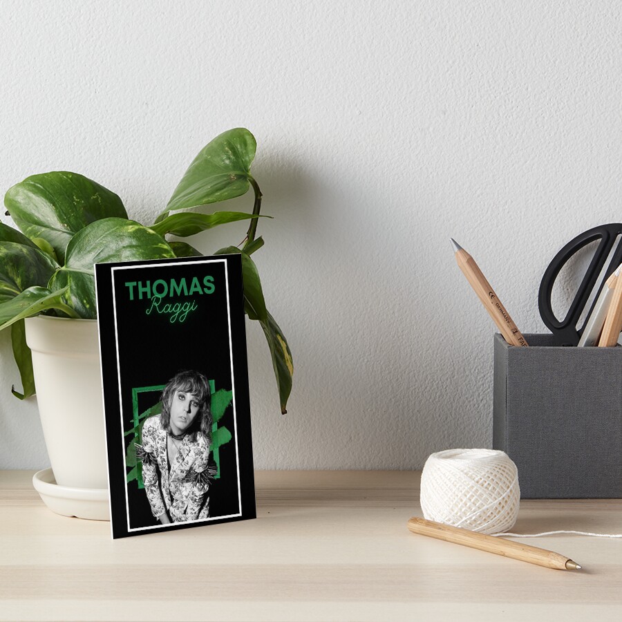 "Thomas Raggi - Maneskin" Art Board Print by PinkEcstasy | Redbubble
