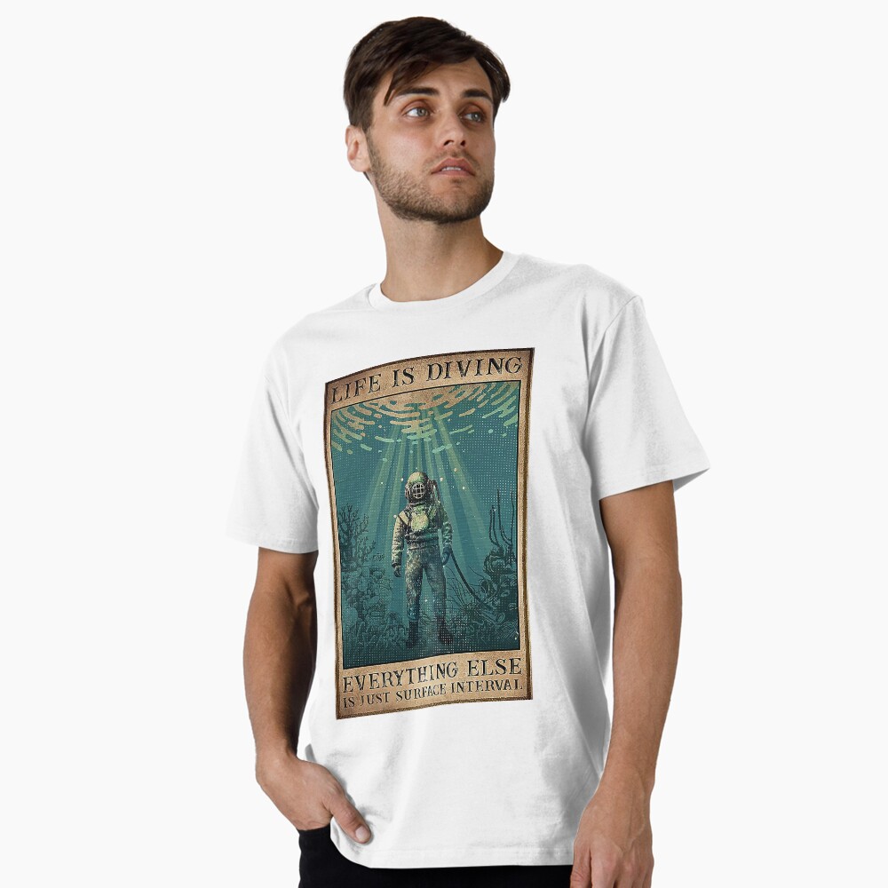 "Scuba Diving Life Is Diving" Poster for Sale by SunnyBeach16 | Redbubble