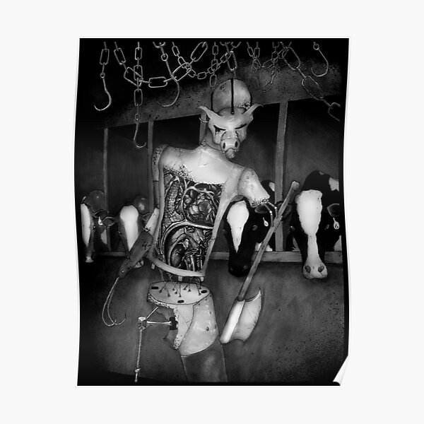 "The Butcher" Poster by violentporn | Redbubble