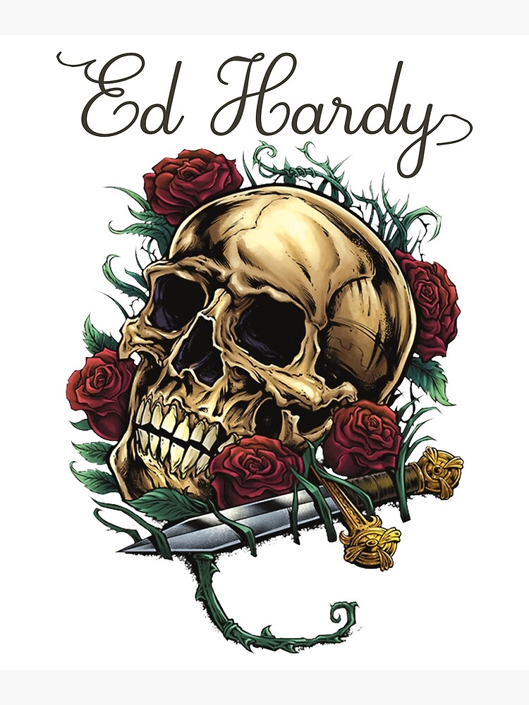 "Ed Hardy" Poster for Sale by AnikSRC | Redbubble