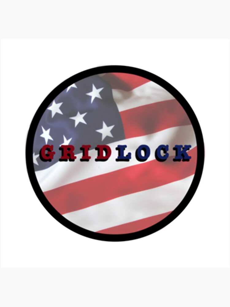 "Gridlock " Sticker by Boyer-Store | Redbubble