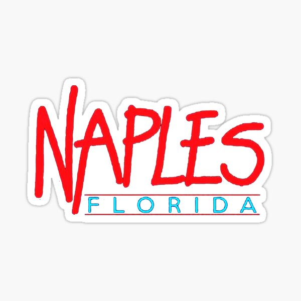 "Naples Florida" Sticker by shomadyabayu | Redbubble