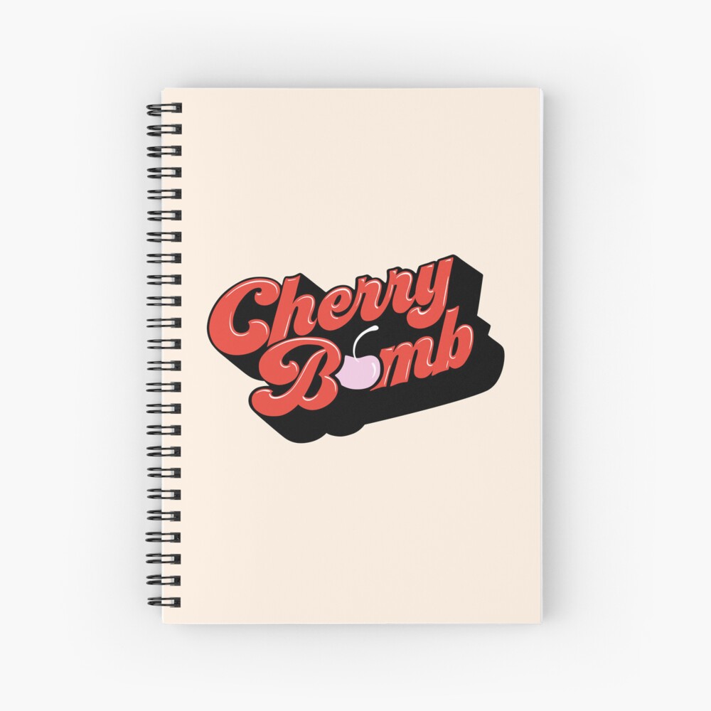 "Cherry Bomb aesthetic sticker | Groovy stickers | Retro stickers | Pop ...