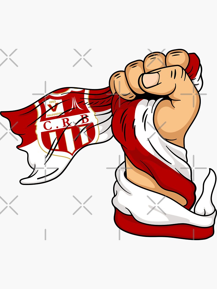 "Chabab Riadhi Belouizdad" Sticker by Muss 86 | Redbubble