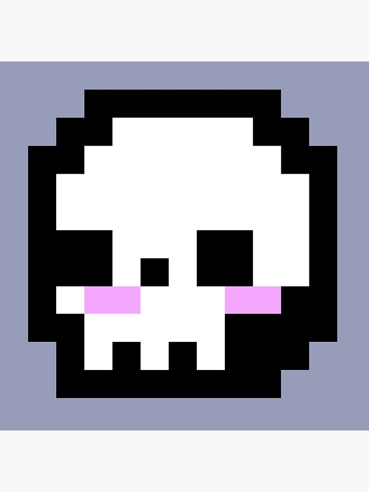 "8 bit skull" Poster for Sale by Bot-1070 | Redbubble