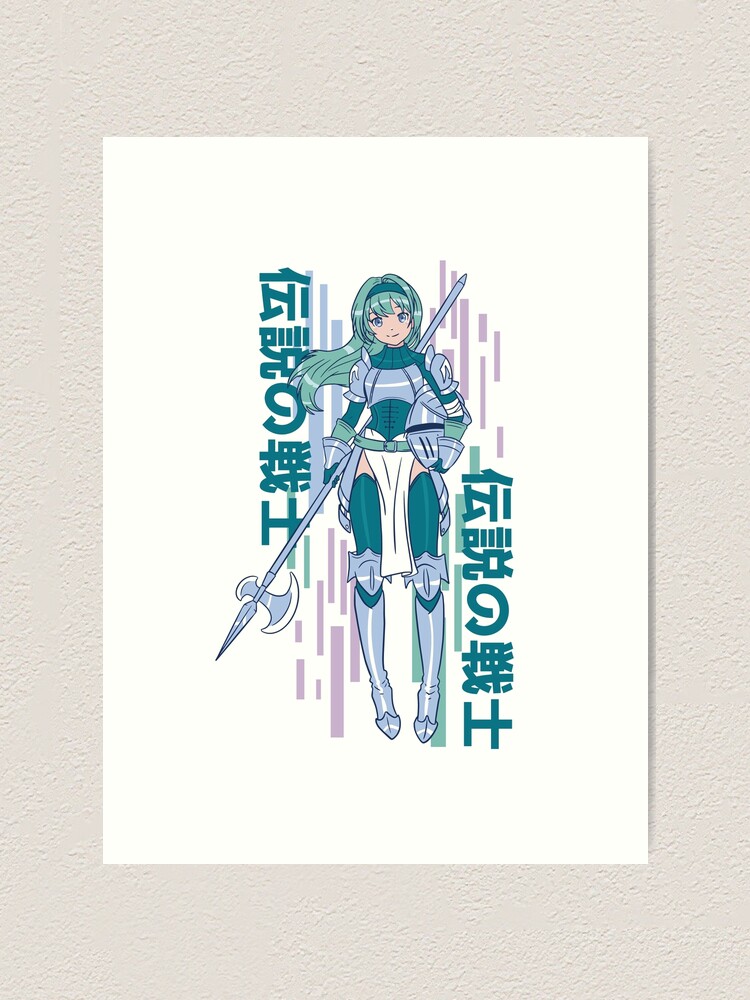 "Cute isekai Fantasy Knight Anime Girl - Sweet Medieval Knight Manga ...