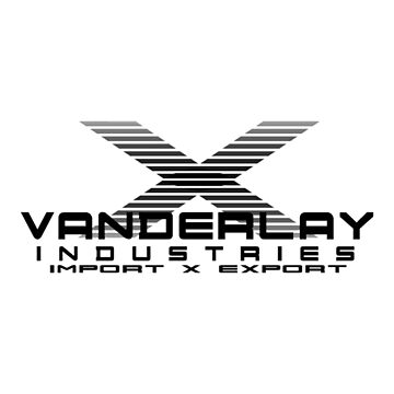 "Vanderlay industries black print" Sticker for Sale by NcQuond | Redbubble