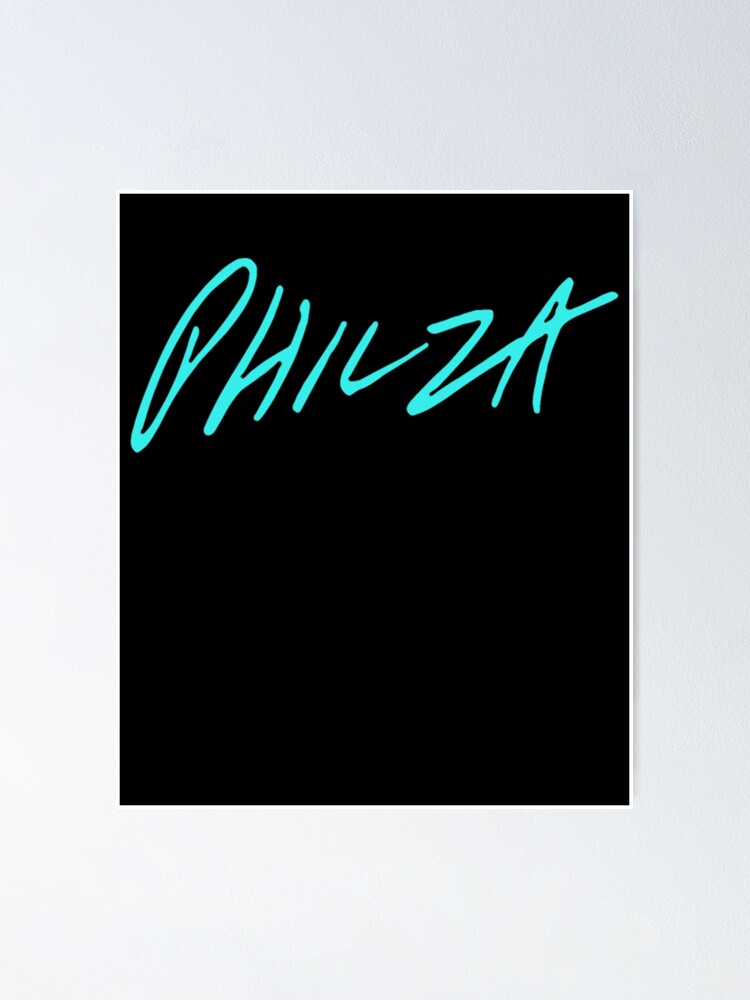 "Philza Merch Philza Logo" Poster for Sale by katenzhshimekw | Redbubble