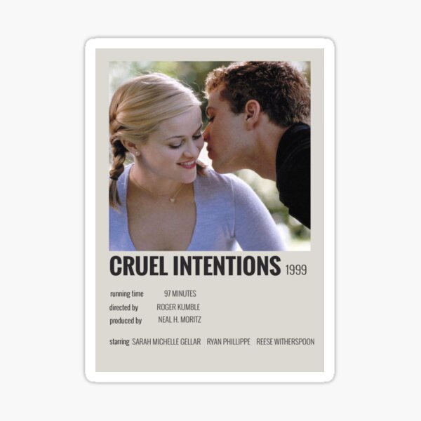 "cruel intentions" Sticker by lisfestyle | Redbubble