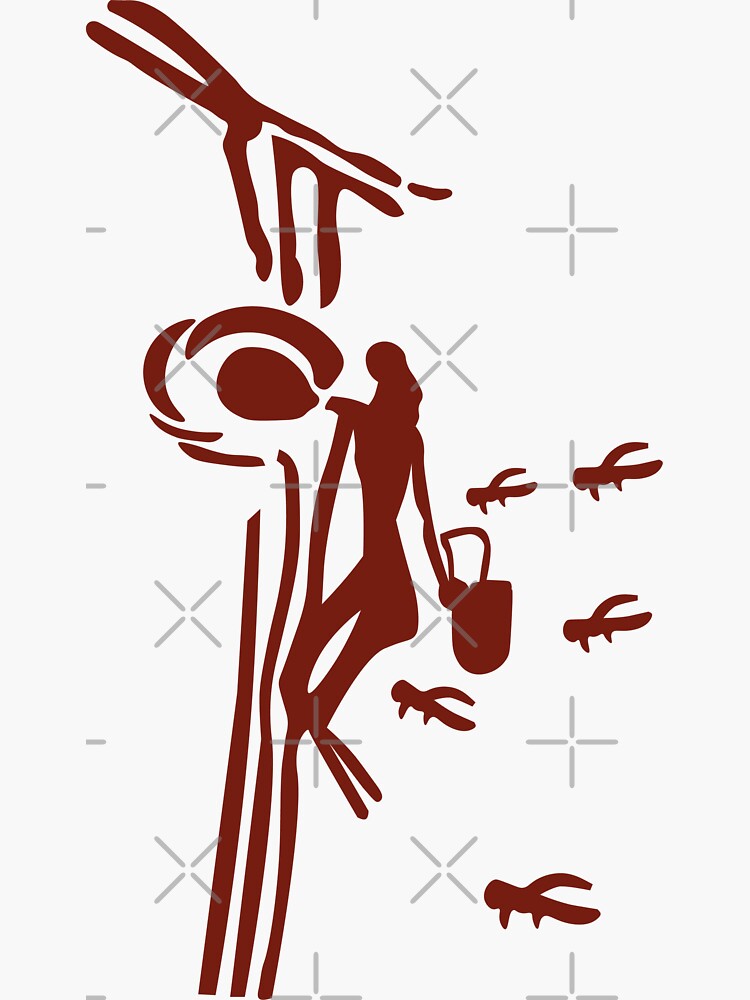 "The Man of Bicorp" Sticker by archaeologyart | Redbubble