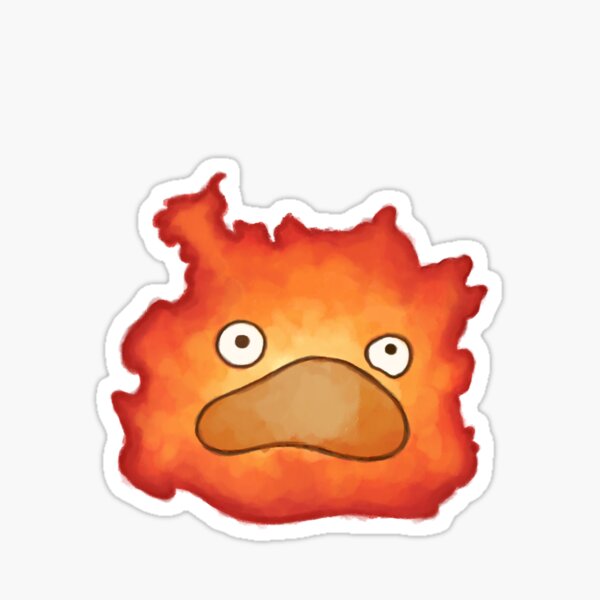 Calcifer Stickers | Redbubble