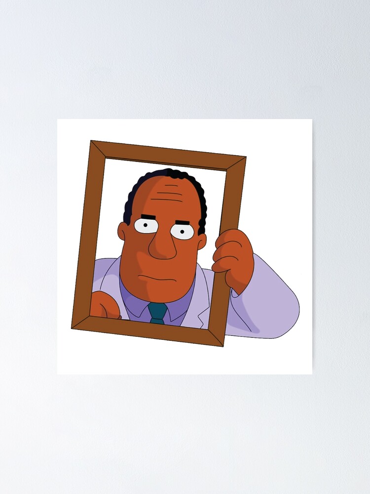 "Dr Hibbert Punch" Poster for Sale by zaktravel99 | Redbubble