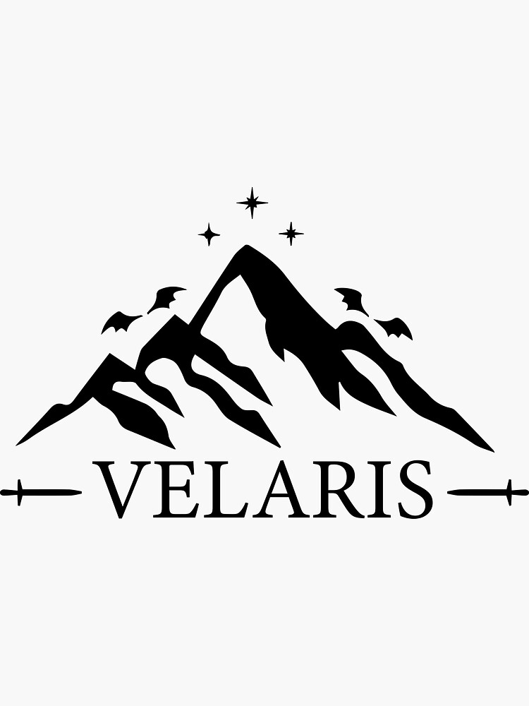 "VELARIS" Sticker by Lovetocelebrate | Redbubble