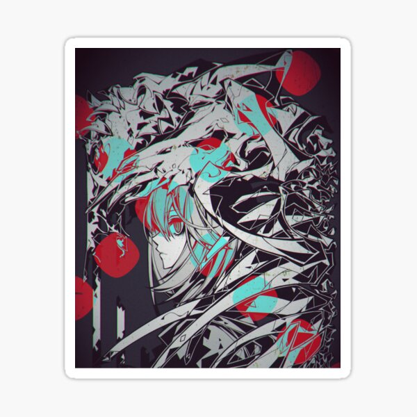 "Anime Horror Aesthetic Scary Creepy Girl Japanese Otaku Gift Classic ...