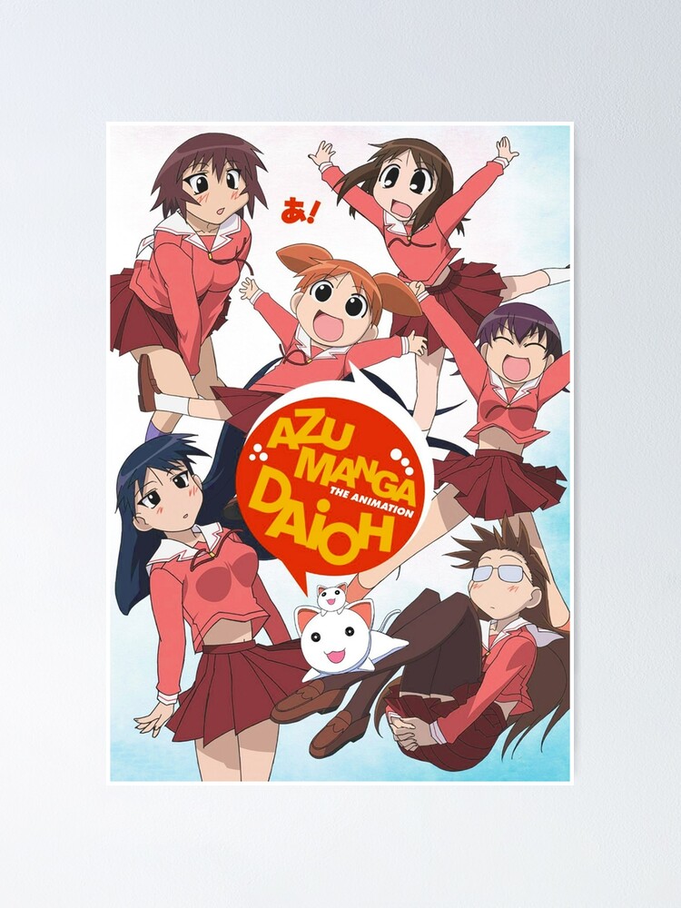 "Azumanga Daioh - poster" Poster for Sale by BaryonyxStore | Redbubble