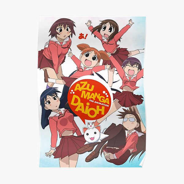 "Azumanga Daioh - poster" Poster for Sale by BaryonyxStore | Redbubble