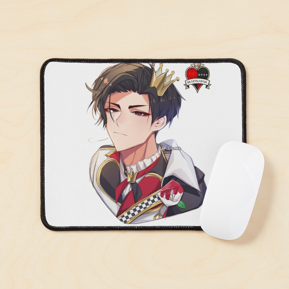 "Obey Me! Lucifer Heartslabyul" Sticker for Sale by il-lumee | Redbubble