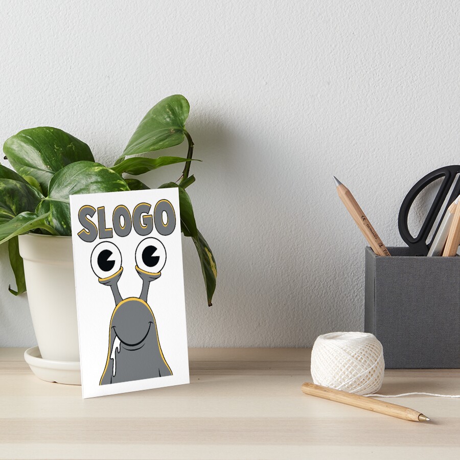 "Slogo Merch Slogo Logo" Art Board Print for Sale by SulaRiam | Redbubble