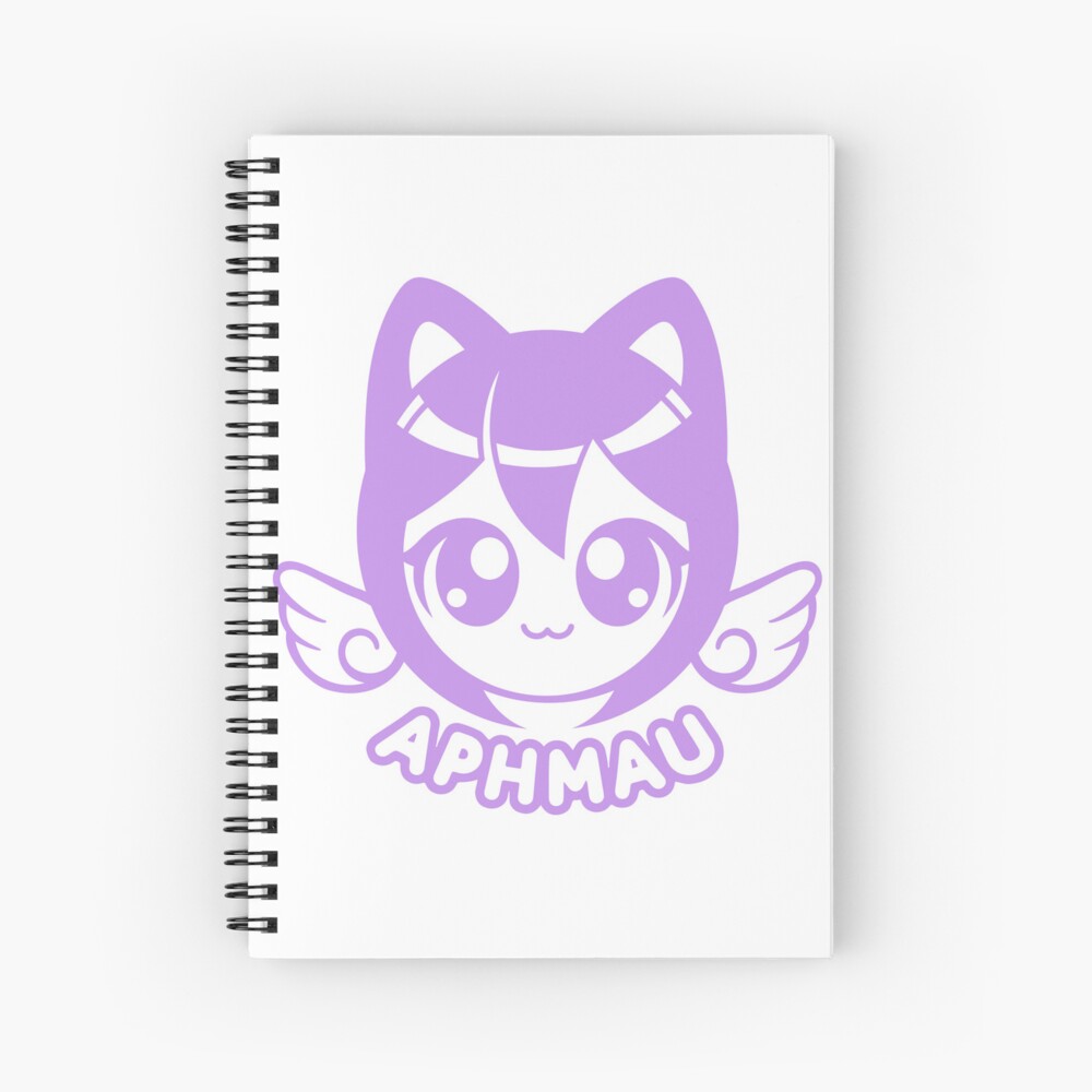 "Aphmau Merch Aphmau Logo" Spiral Notebook by SulaRiam | Redbubble